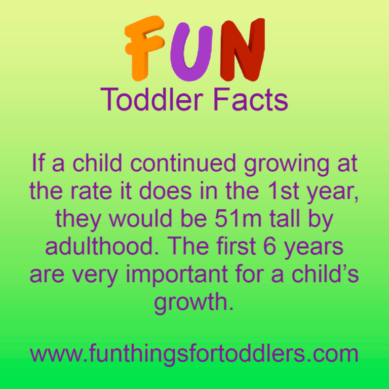 Fun Toddler Facts – Fun Things for Toddlers