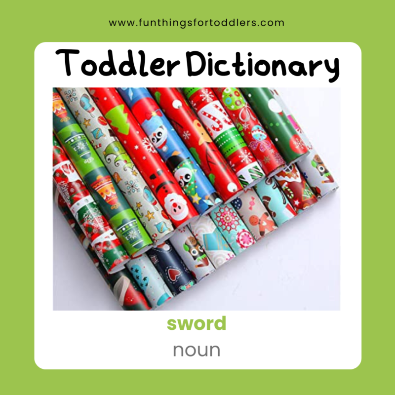 Toddler Dictionary – Fun Things for Toddlers
